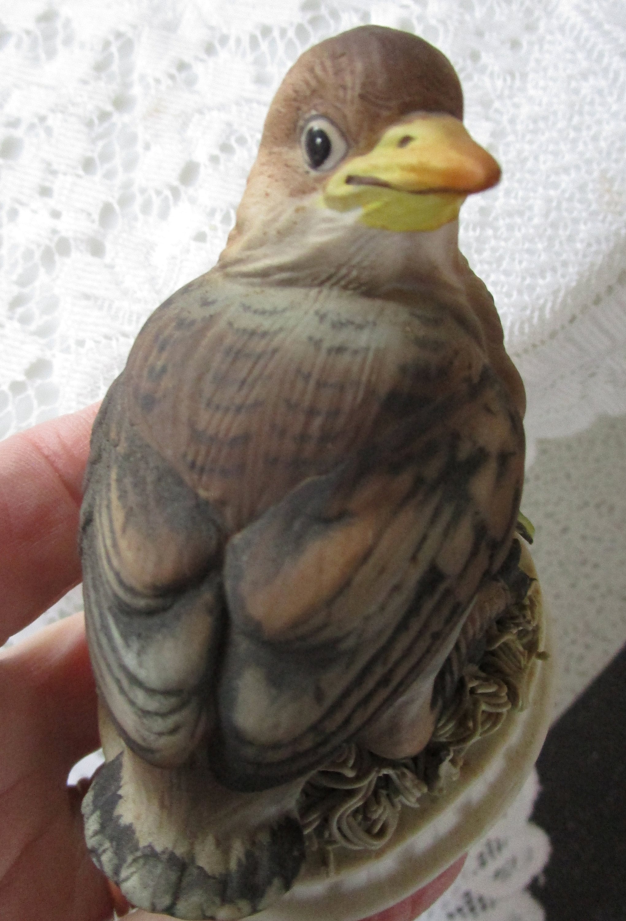 Lefton, Bird Figurine, Snow Bird Figurine, Bird Lover Gift, Bird ...