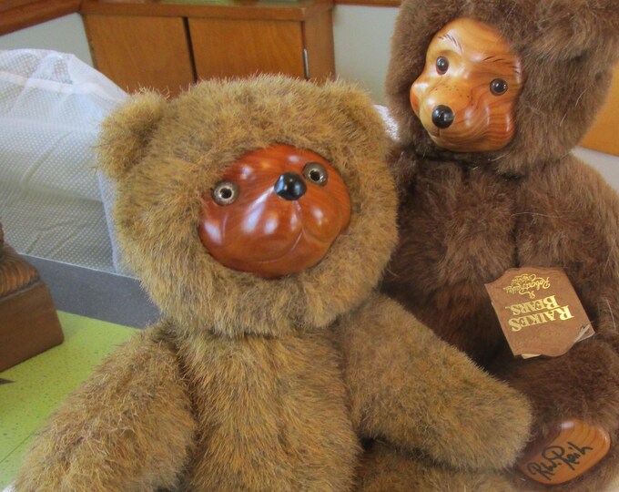 2, Raikes Bears, Artist Signed, Teddy Bears, Brown Bears, Toy Bears ...
