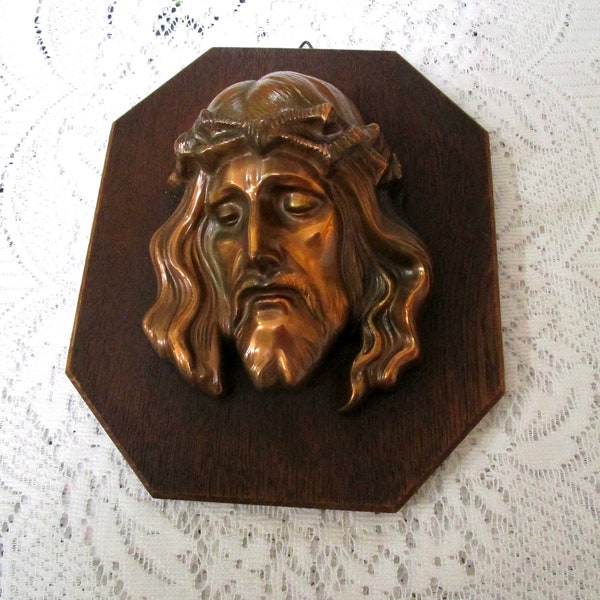 Jesus Bust Wall Plaque - Etsy