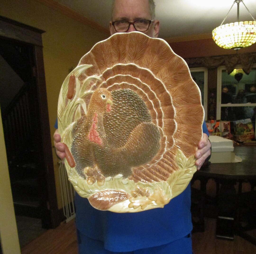 19in, Lenox, Turkey Platter, Riverwood, Catherine Mcclung, Lenox ...