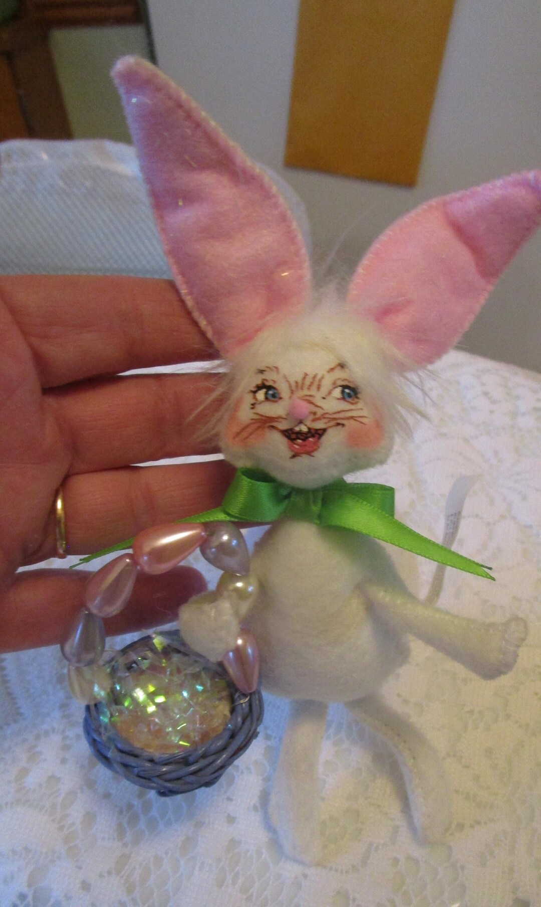 Annalee Bunny, Easter Bunny, Annalee Dolls, Easter Decor, Basket ...