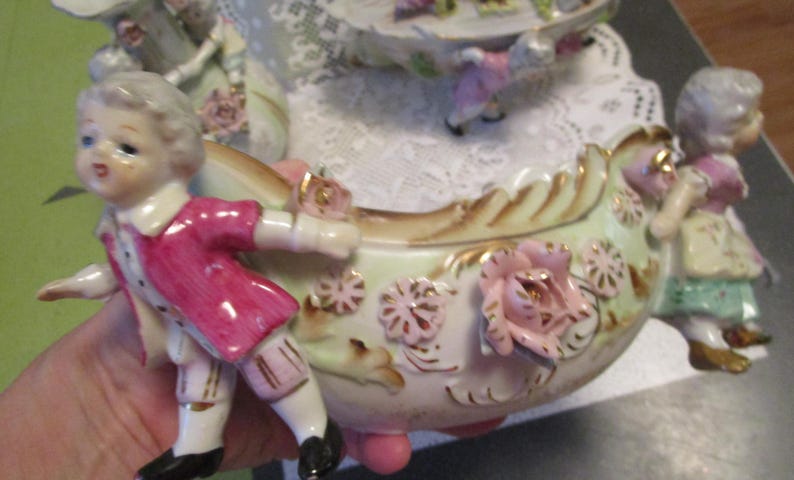 10 PC, Shafford China, Colonial Kids, Shafford Vase, Candlestick ...