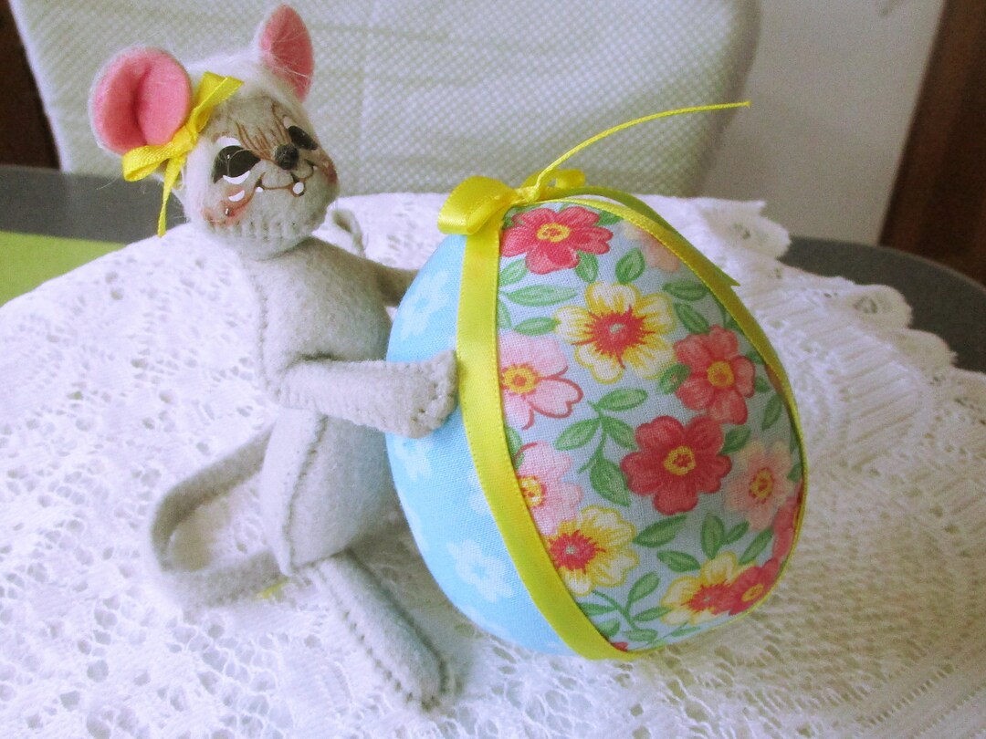 Annalee Mouse, Easter Mouse, Annalee Doll, Vintage Doll, Mouse Figurine ...