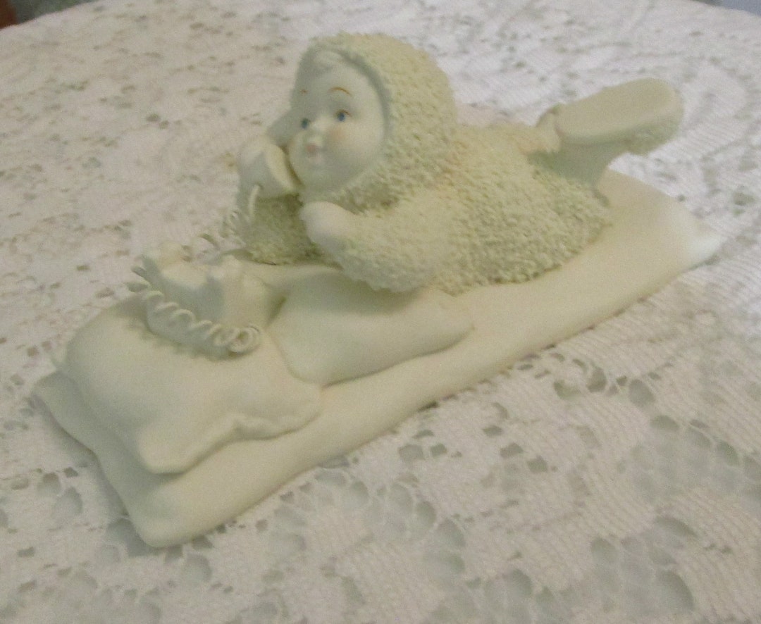 Snowbaby Figurine, Vintage Snowbabies, Dept 56, Christmas Figurines ...