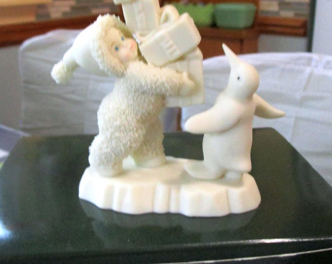 Snowbaby Figurine, Vintage Snowbabies, Dept 56, Christmas Figurines ...