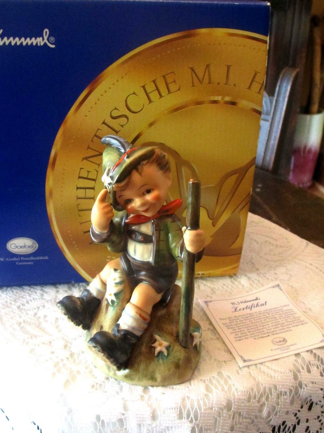 Vintage Hummel, Mountaineer, Mountain Climber, Hummel Figurine ...