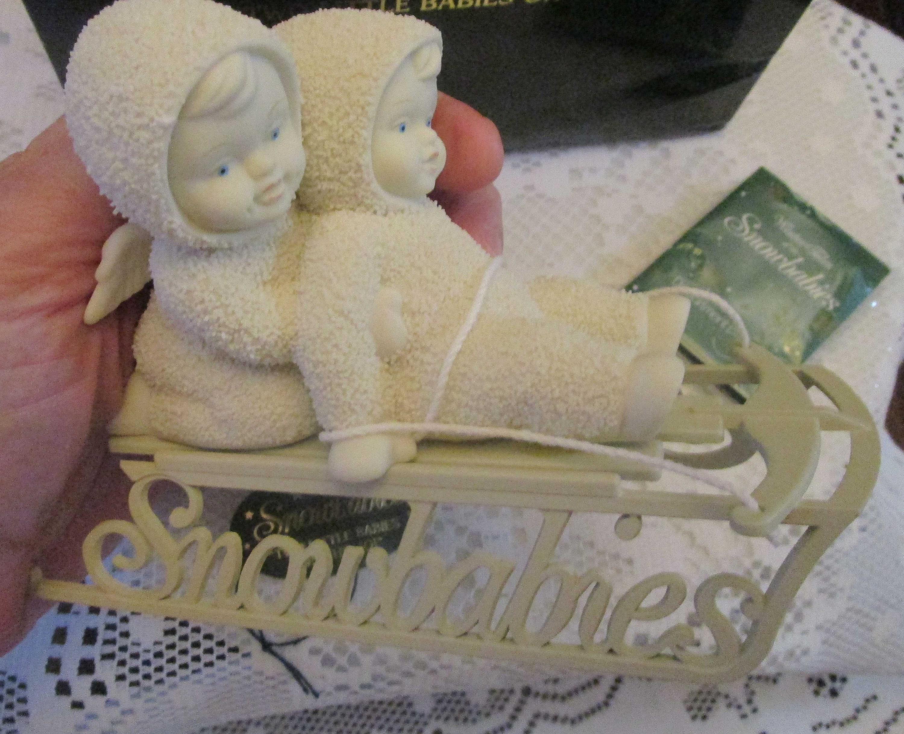 Snowbaby Figurine Vintage Snowbabies Dept 56 Christmas | Etsy