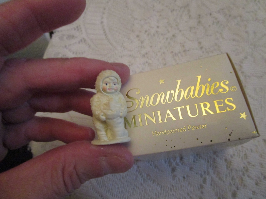 Miniature Snowbabies, Are These All Mine, Pewter Snowbabies, Snowbaby ...