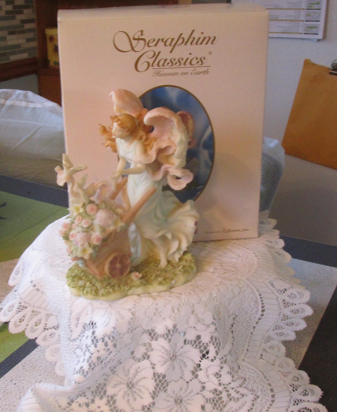 Seraphim Angel, Angel Figurine, Messenger of Love, Roman Inc, Guardian ...