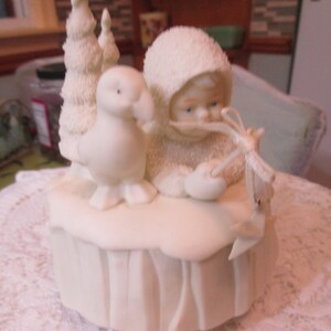Snowbaby Music Box, Snowbaby Figurine, Vintage Snowbabies, Dept 56 ...