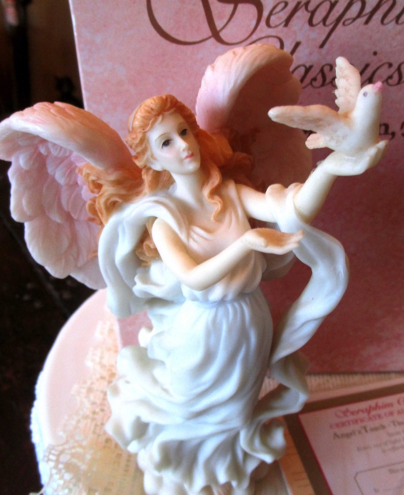 1997 Seraphim Angel Dedication Angel Angel Figurine Roman - Etsy