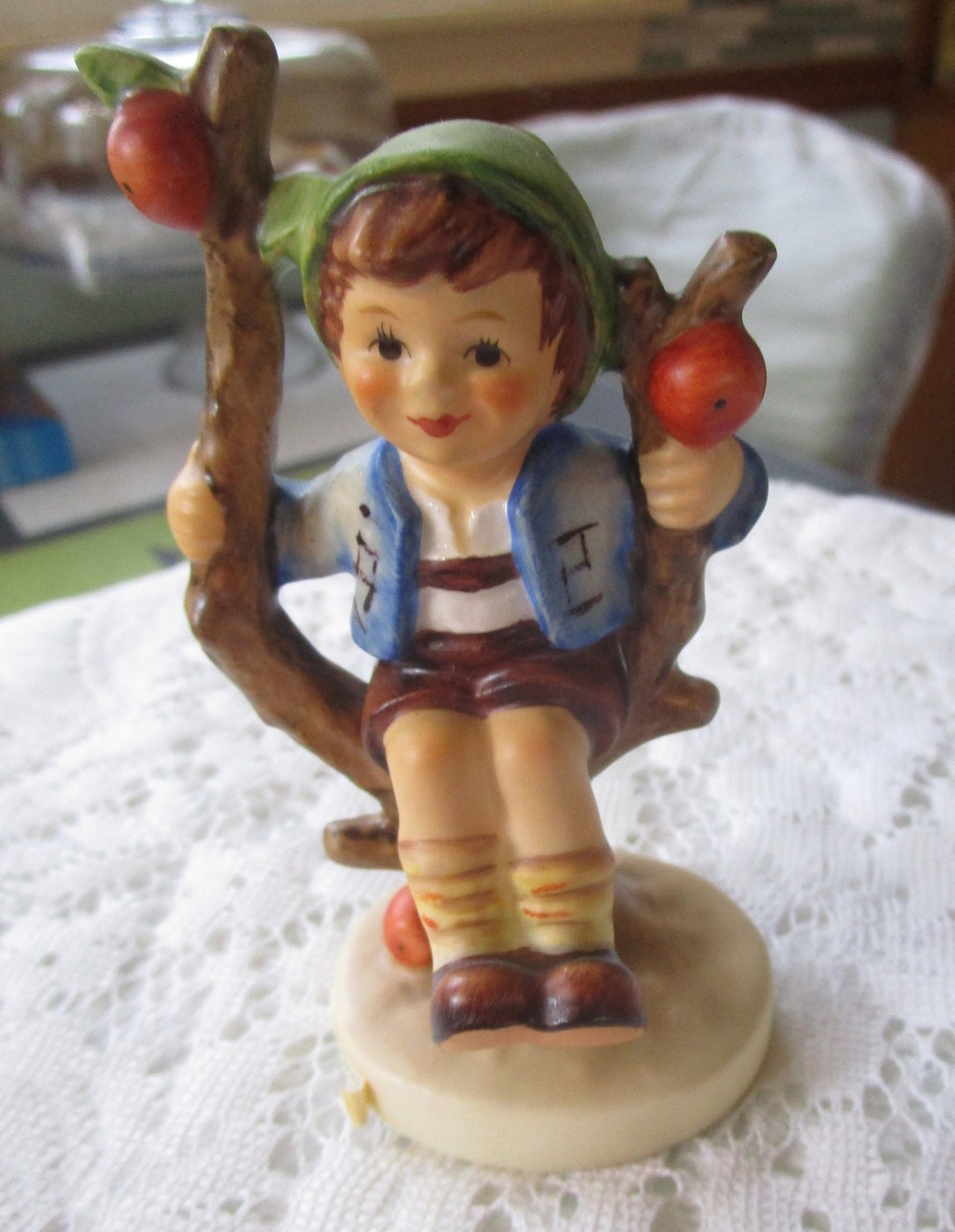 Hummel Figurine, Apple Tree Boy, Vintage Figurines, Children Figurines ...