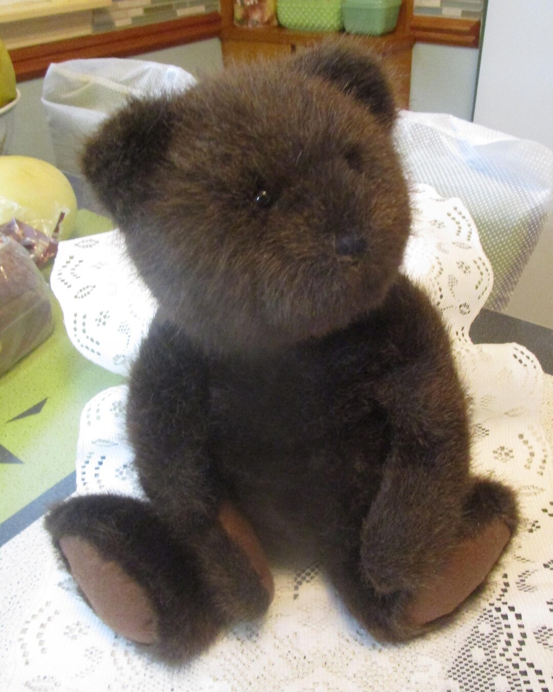 Boyds Bear, Brown Bear, Teddy Bear, Vintage Bear, Stuffed Bear, Toy ...