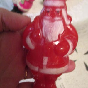 3, Celluloid Santa, Early Plastic, Plastic Santa, Antique Santa, Santas ...