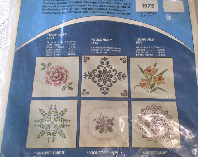 Embroidery Kit, Quilt Blocks, Vintage Embroidery, Violets, Vintage ...