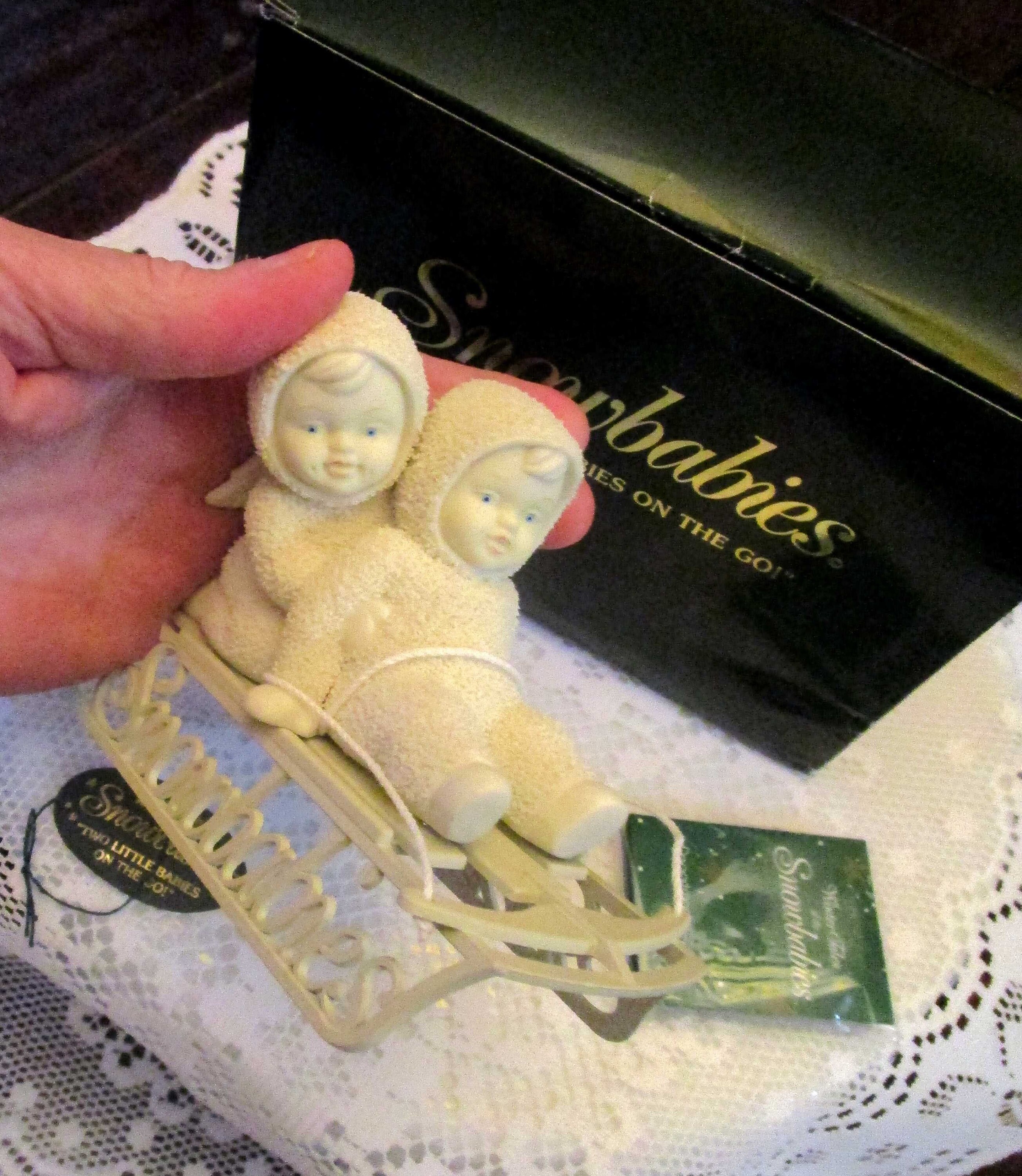 Snowbaby Figurine Vintage Snowbabies Dept 56 Christmas | Etsy