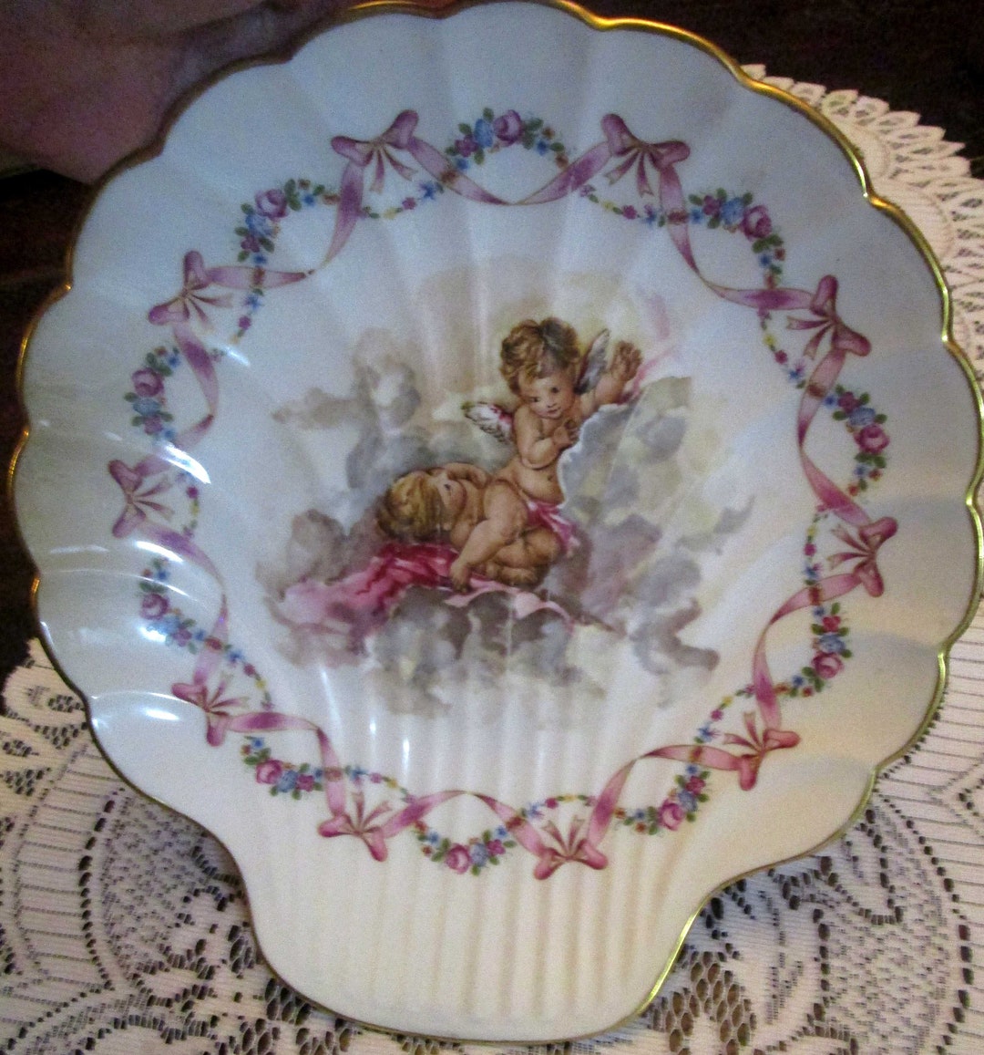 Limoges, Shell Plate, French Porcelain, Porcelain Plates, Vintage ...