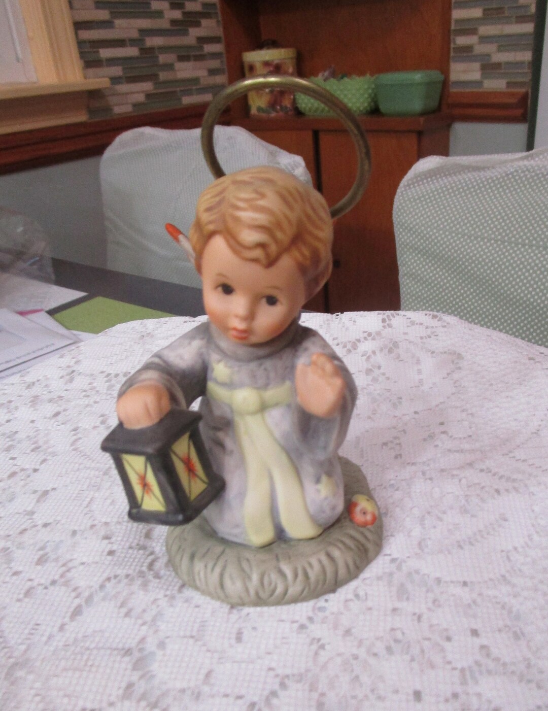 Goebel Angel, Lantern Angel, Nativity Angel, Vintage Goebel, Goebel ...