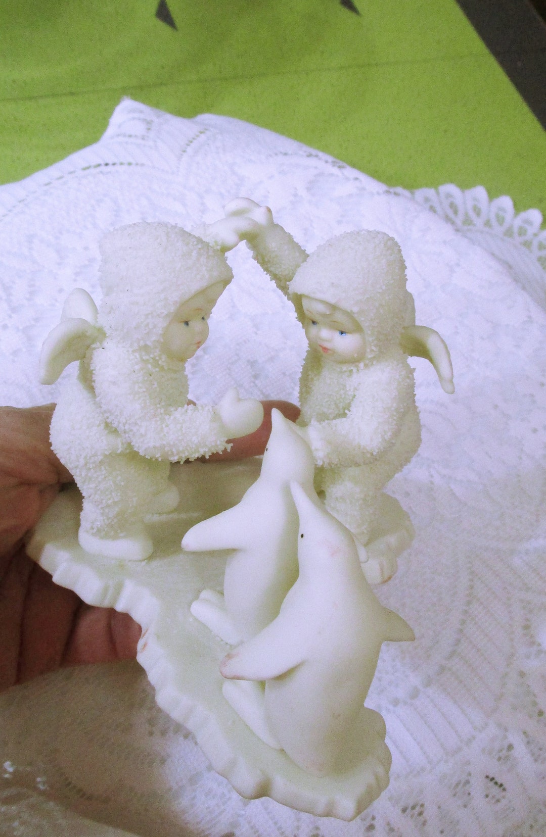 Snowbaby Figurine, Penguin Limbo, Vintage Snowbabies, Dept 56, Vintage ...