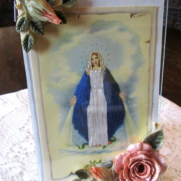 Virgin Mary Postcards - Etsy