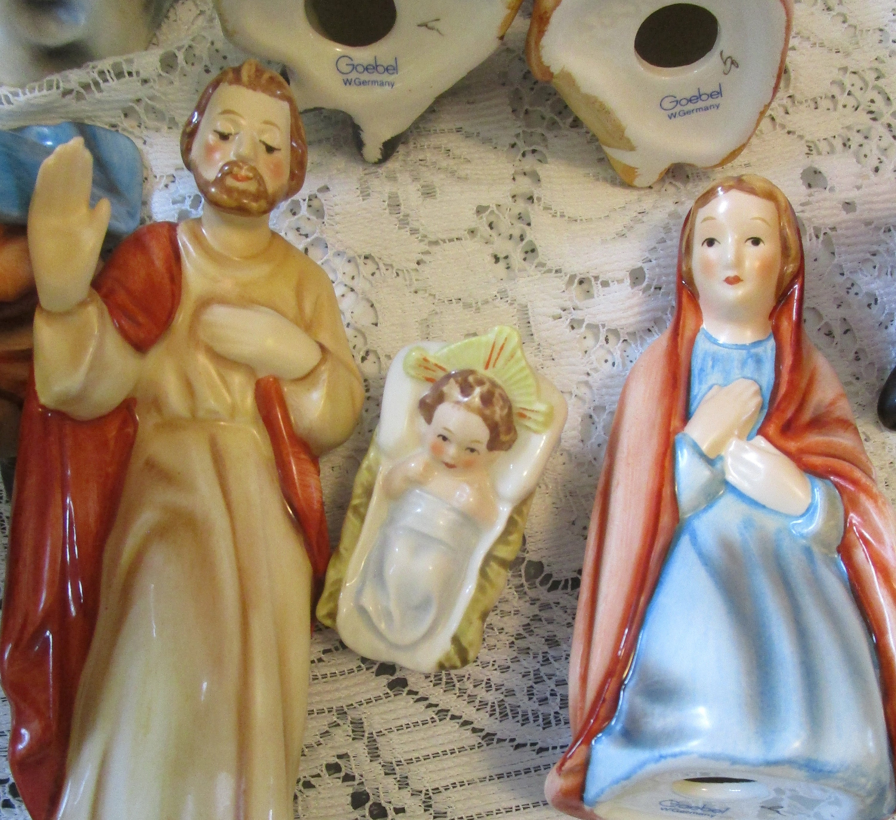 Goebel Nativity Set, West Germany, Vintage Nativity, Goebel Christmas ...