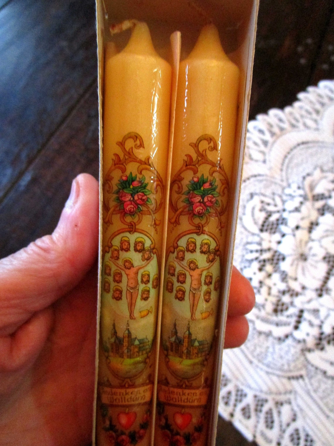 German Candles, Religious Candles, Altar Candles, Sacred Heart ...