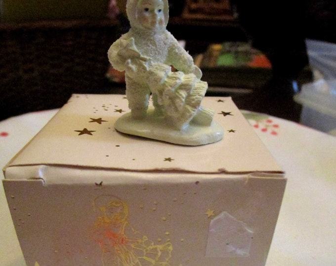 Miniature Snowbabies, I'll Put up the Tree!, Pewter Snowbabies ...