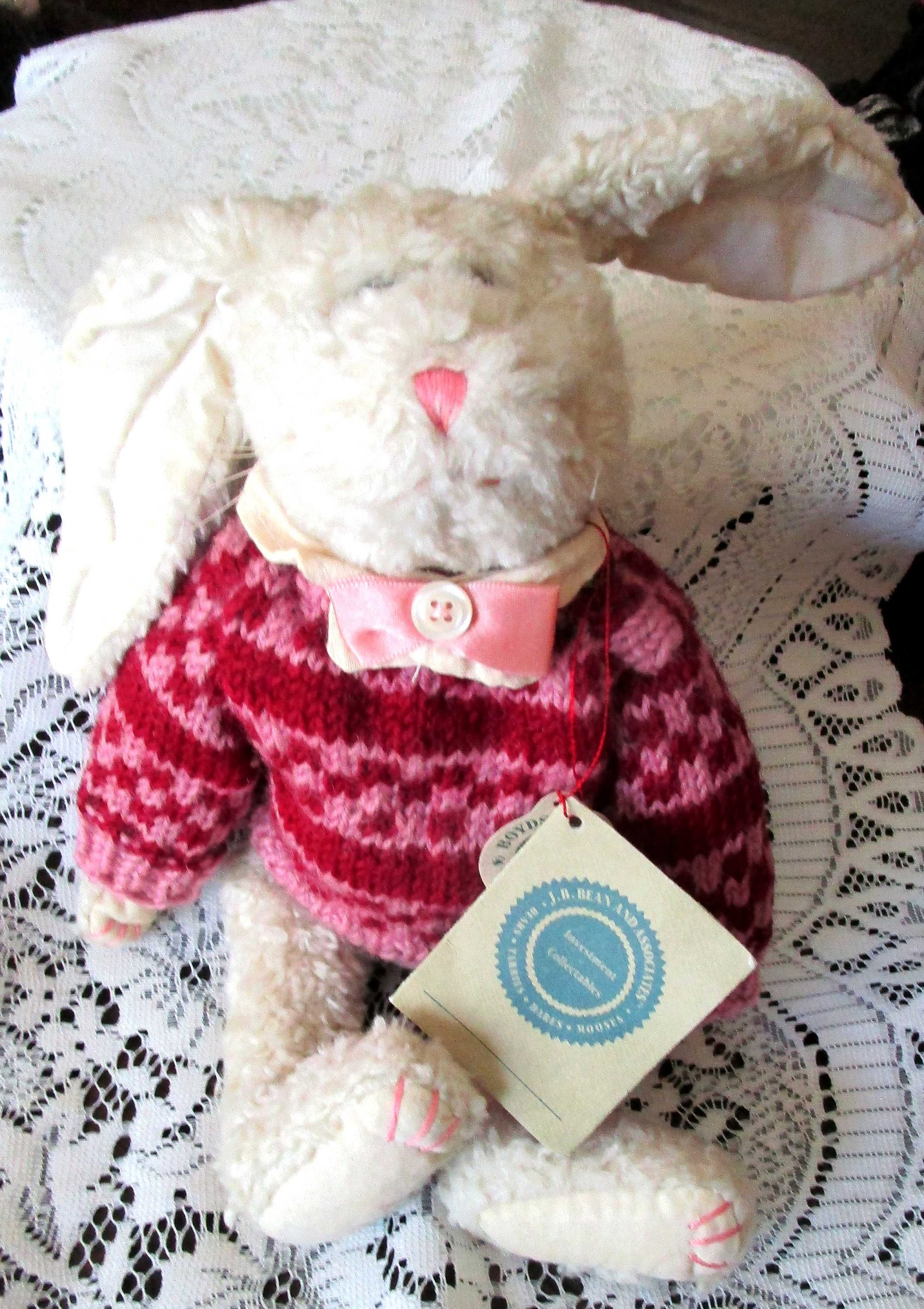 11 Inch Boyds Bunny Vintage Rabbits Plush Bunny Boyds - Etsy