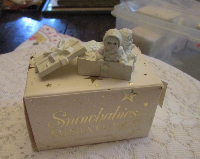 Miniature Snowbabies, Winter Surprise, Pewter Snowbabies, Snowbaby ...