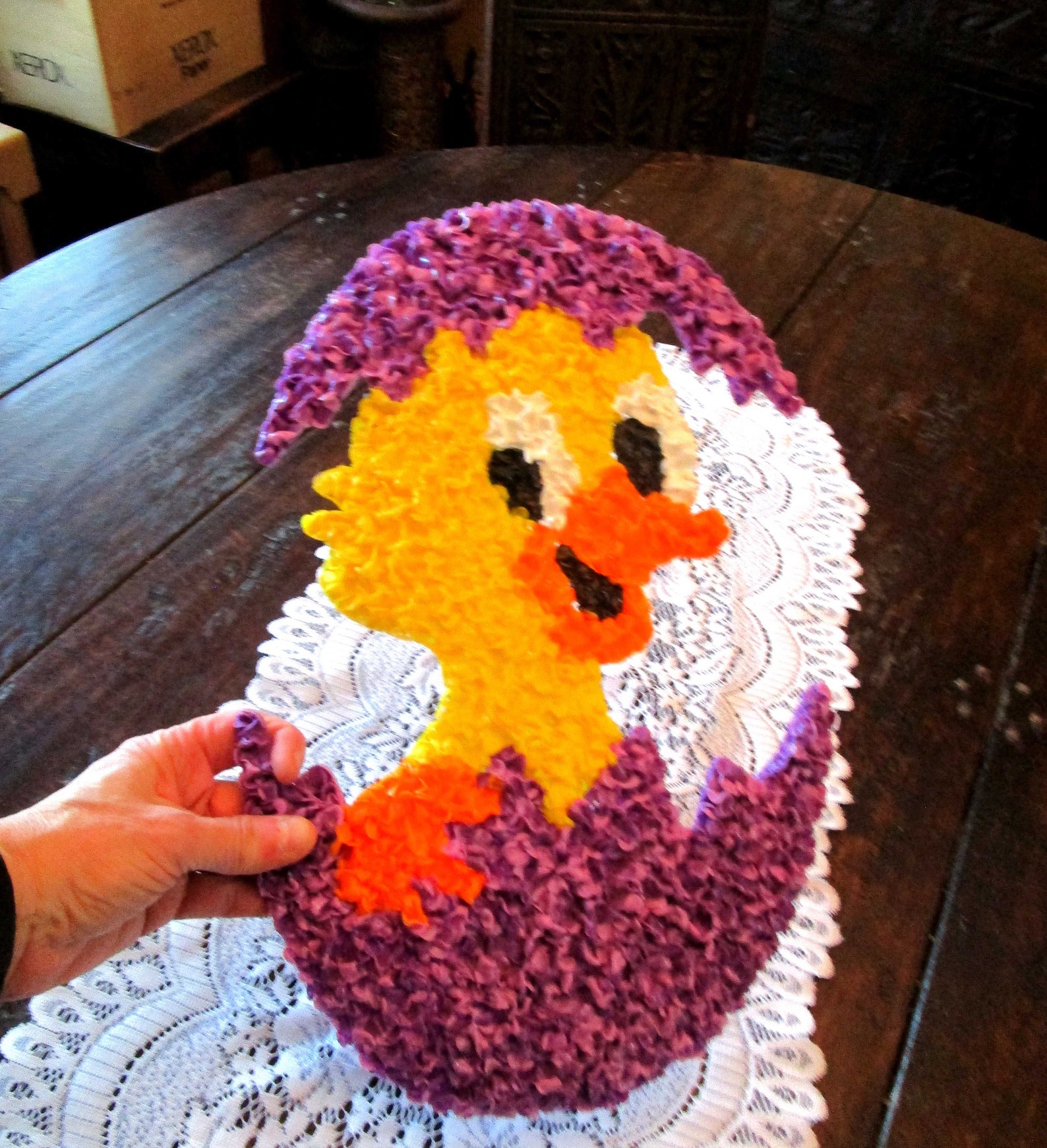 Easter Decoration Plastic Popcorn Melted Plastic Easter - Etsy