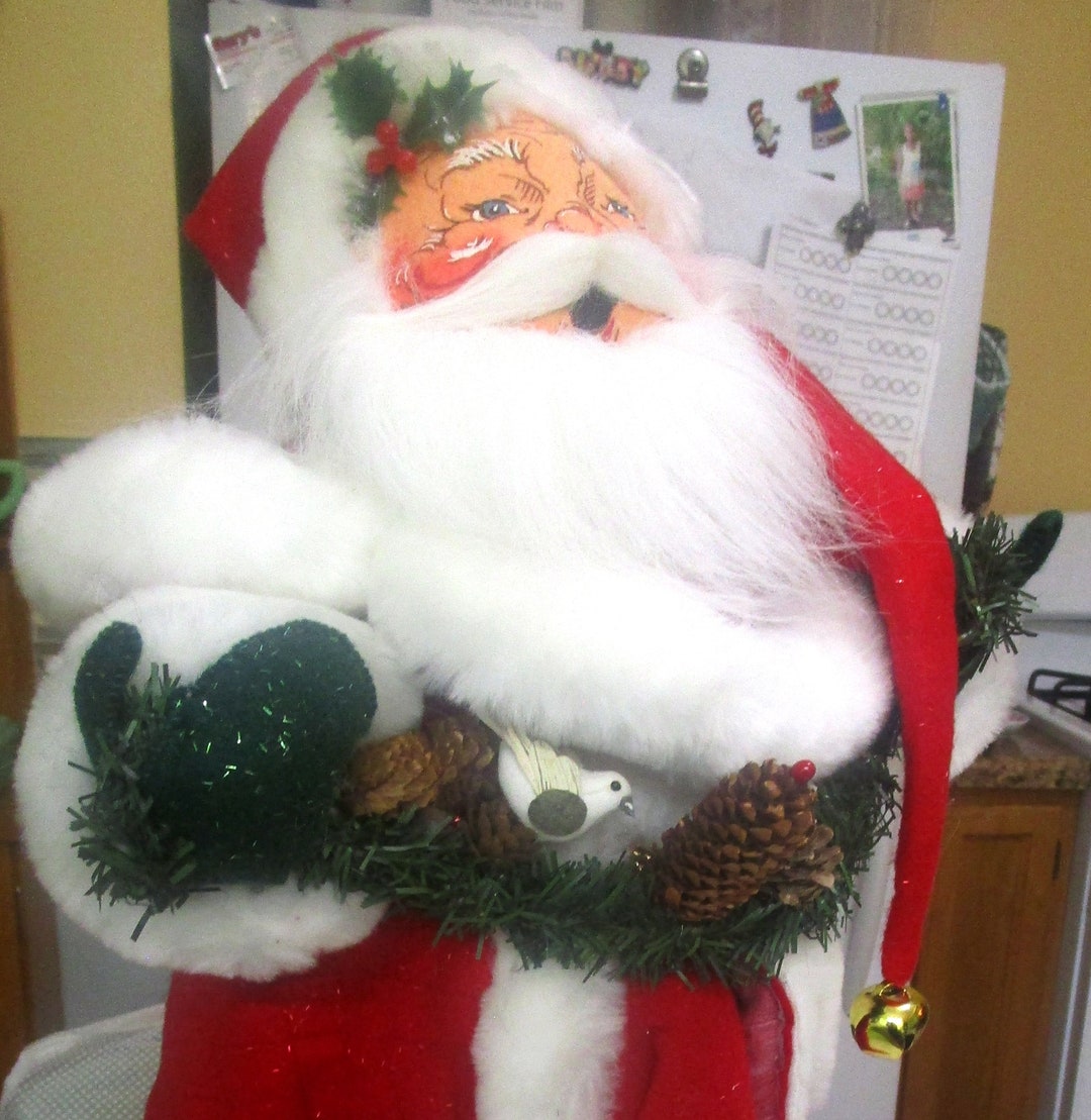 20 Inch Annalee Santa Vintage Annalee Annalee Christmas - Etsy