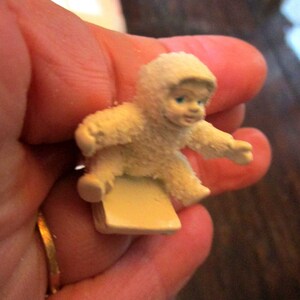 Miniature Snowbabies, Give Me A Push, Pewter Snowbabies, Snowbaby ...