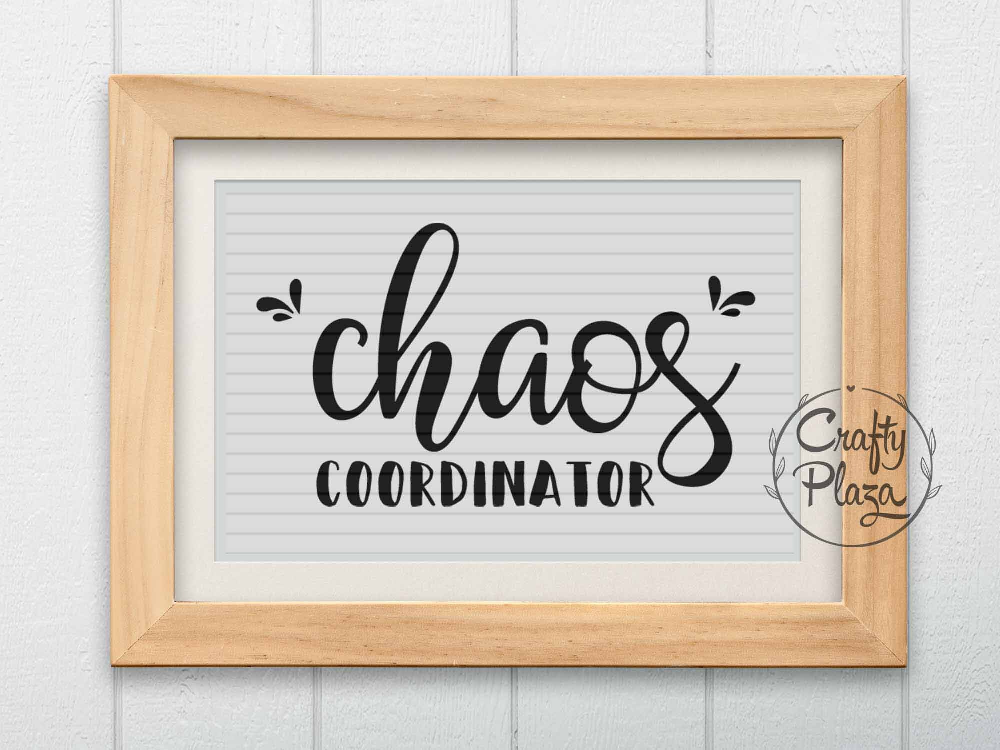 Chaos-Koordinator druckbare SVG-Design PNG DXF geschnitten Datei für ...