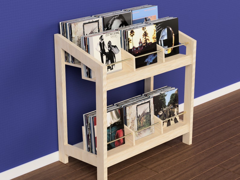 Vinyl Record Storage Display Unit - DIY Digital Download Plans for ...