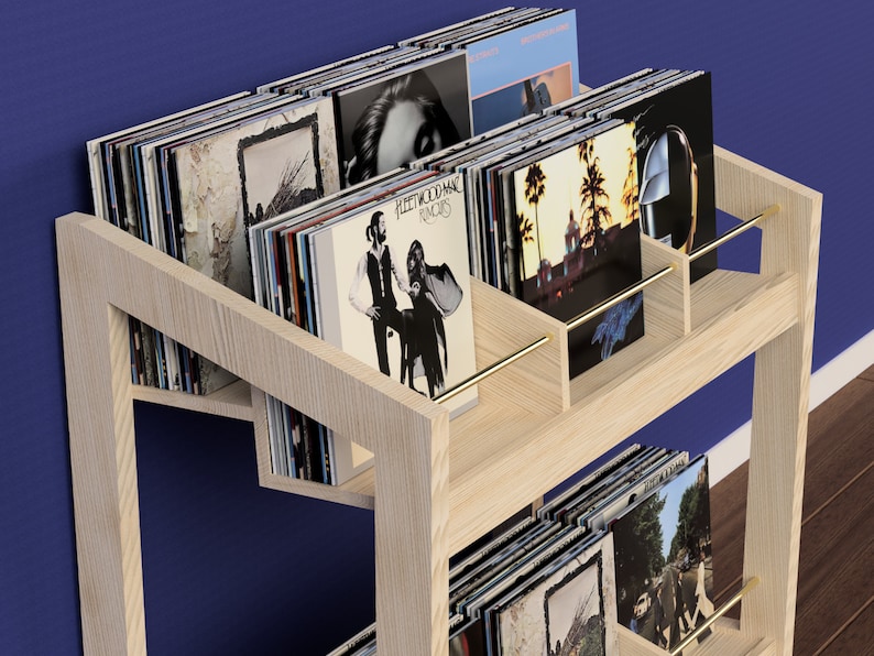 Vinyl Record Storage Display Unit - DIY Digital Download Plans for ...