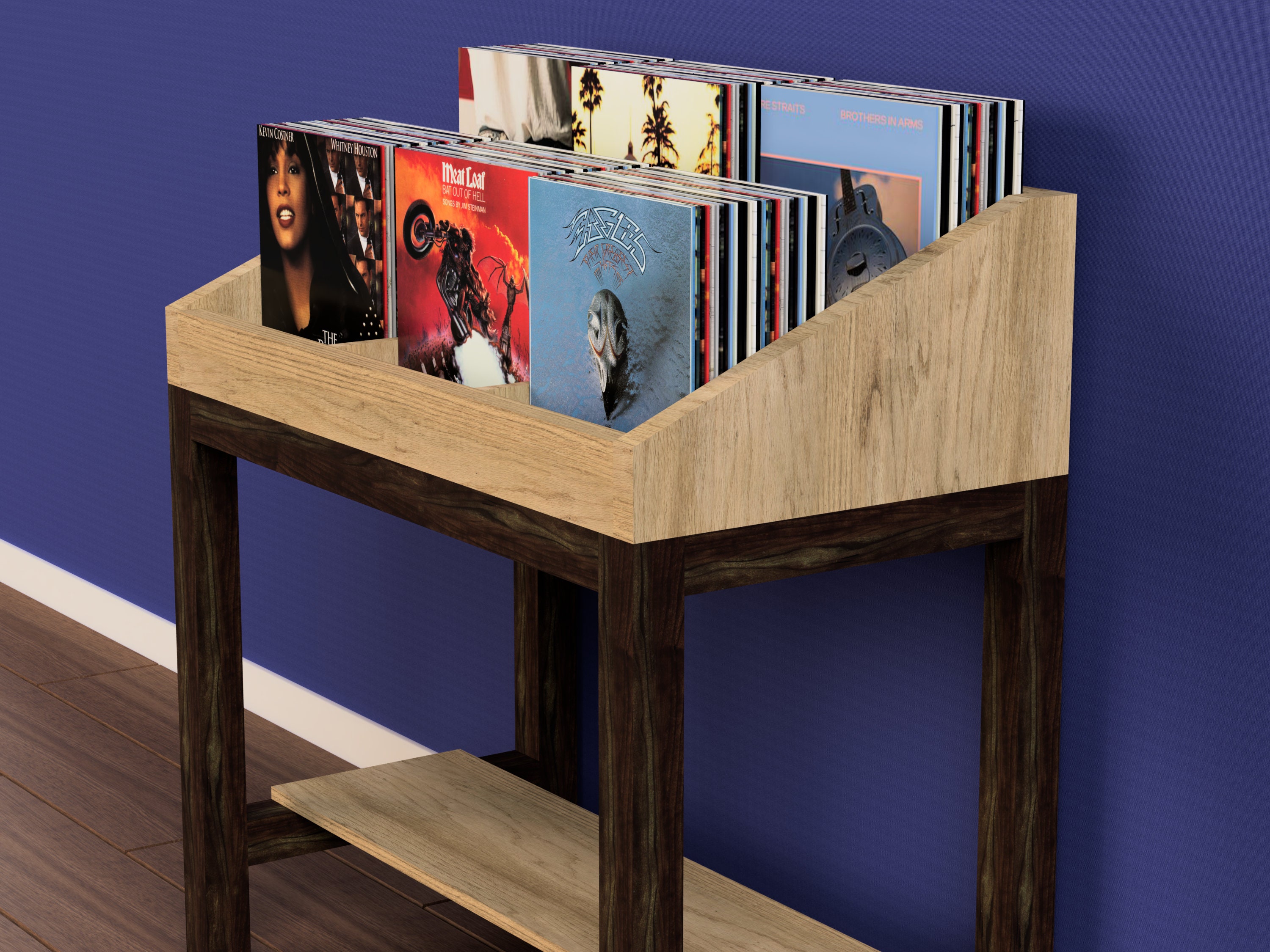 Vinyl Record Storage Display Unit - DIY Digital Download Plans for ...