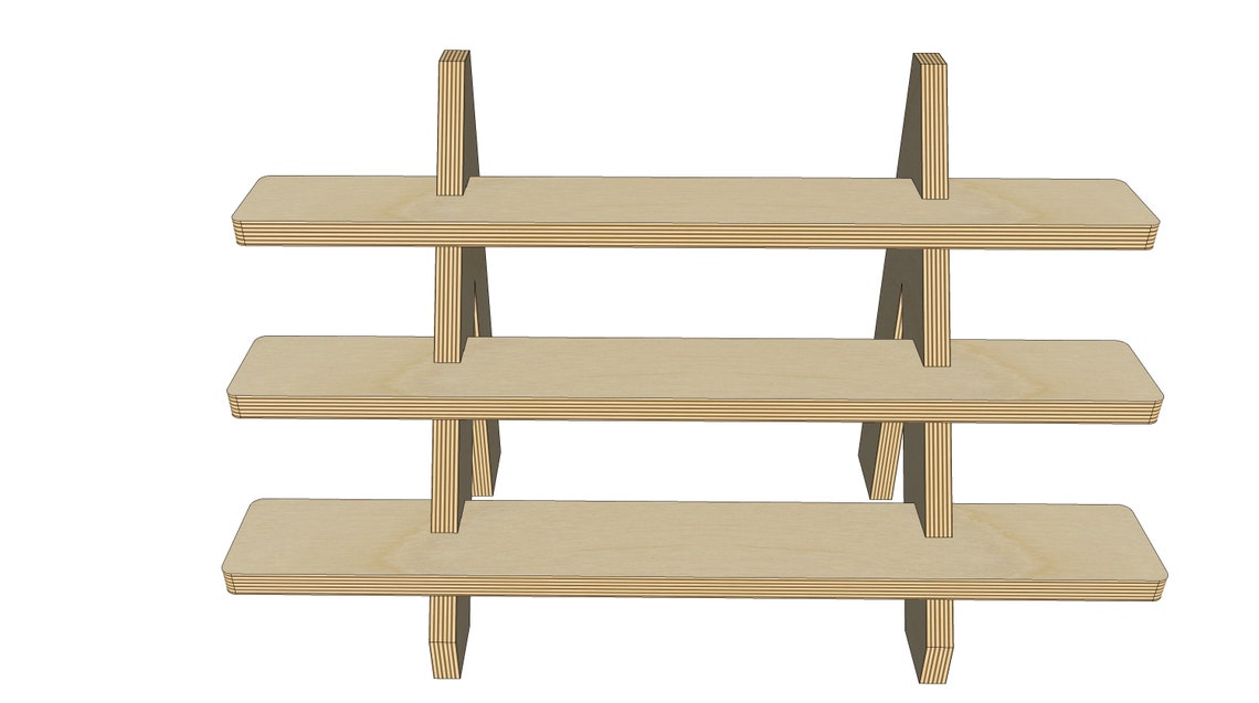 Craft Fair Display Shelves / Plywood DIY Display Shelve / - Etsy