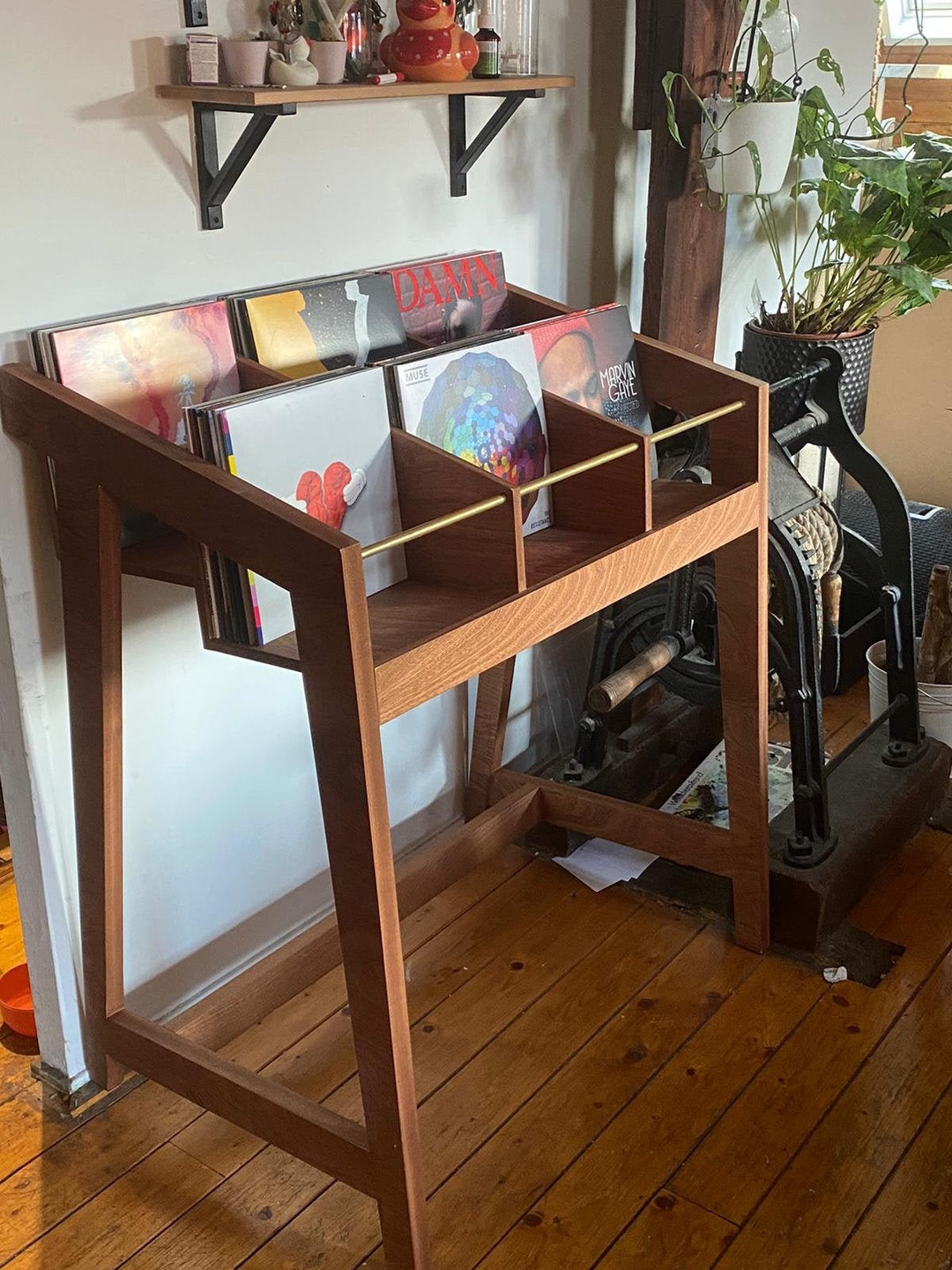 Vinyl Record Display Unit Woodworking Plans - Etsy