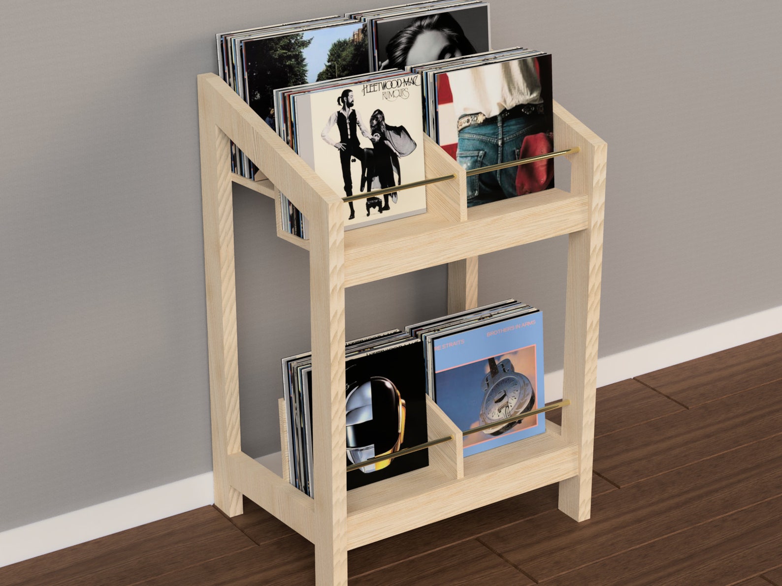 Vinyl Record Storage Display Unit - DIY Digital Download Plans for ...
