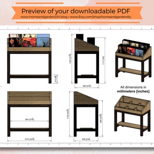 Vinyl Record Storage Display Unit - DIY Digital Download Plans for ...