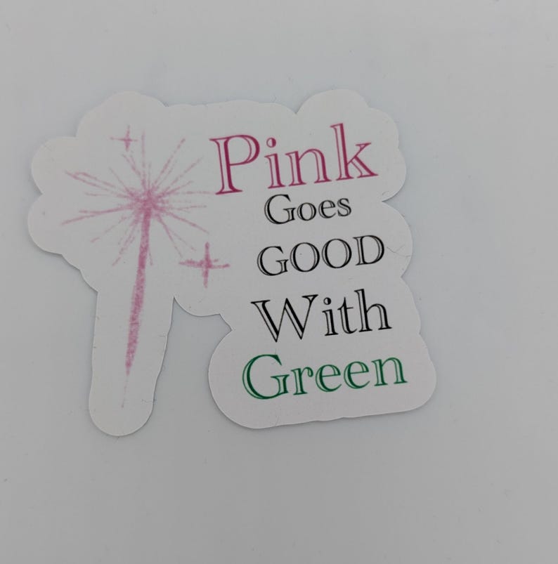 Wicked Themed Stickers - Etsy
