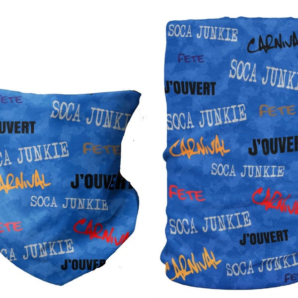 Reggae Face Mask - Etsy