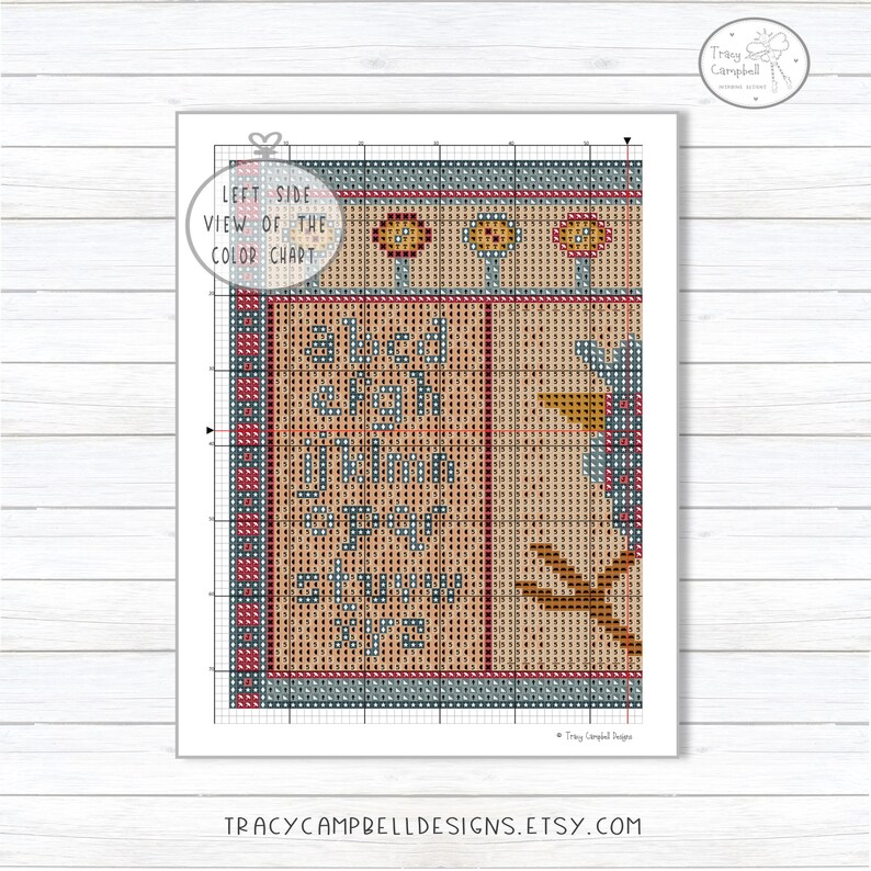 Rooster Cross Stitch Pattern Alphabet Sampler Embroidery | Etsy