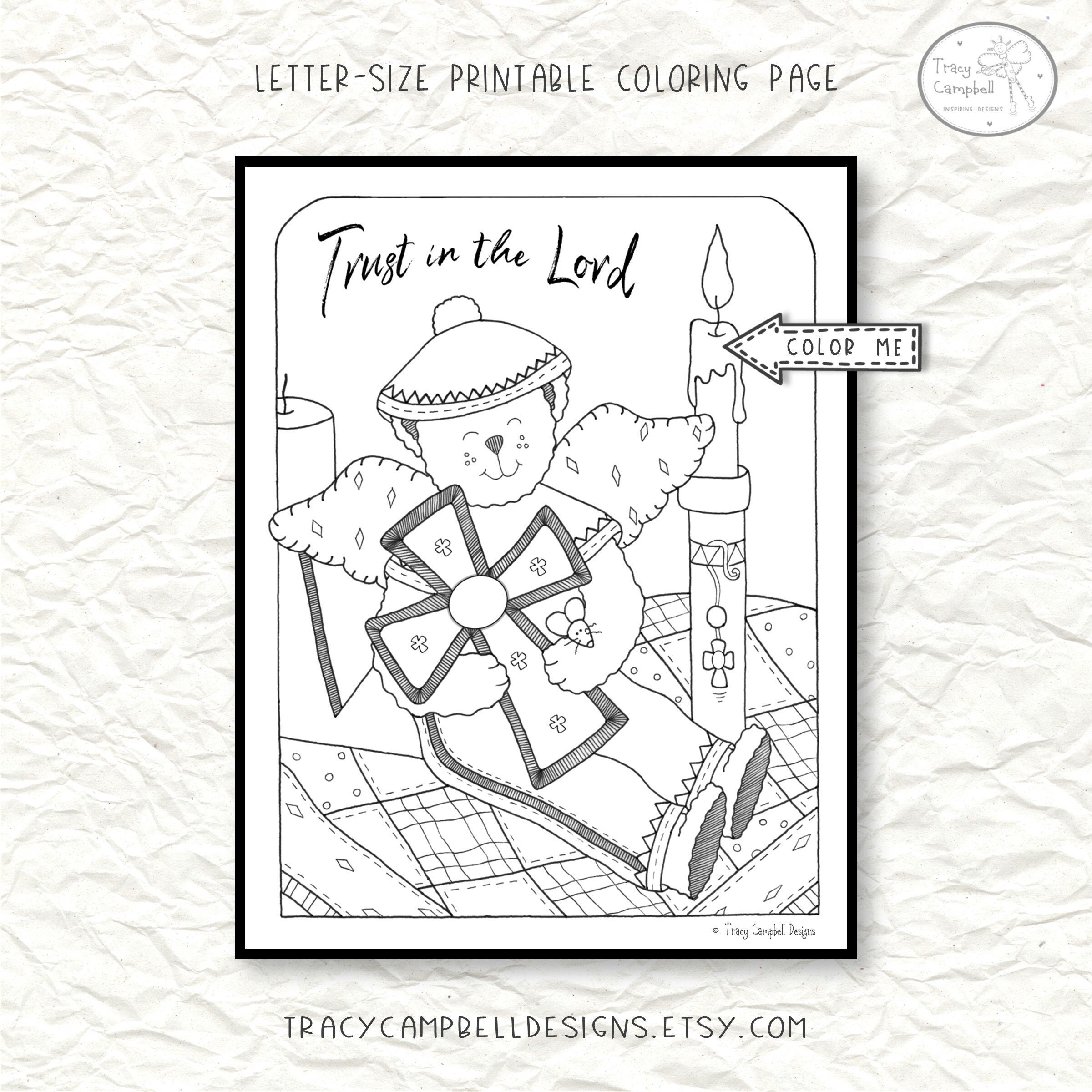 Trusting Others Coloring Pages