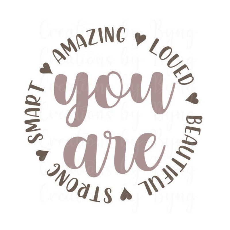 You Are Amazing and Loved - Etsy