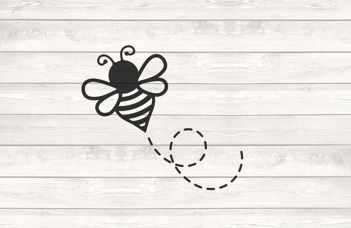 Bee Dotted Line svg png File per Cricut/Silhouette /Bee Kind / - Etsy ...