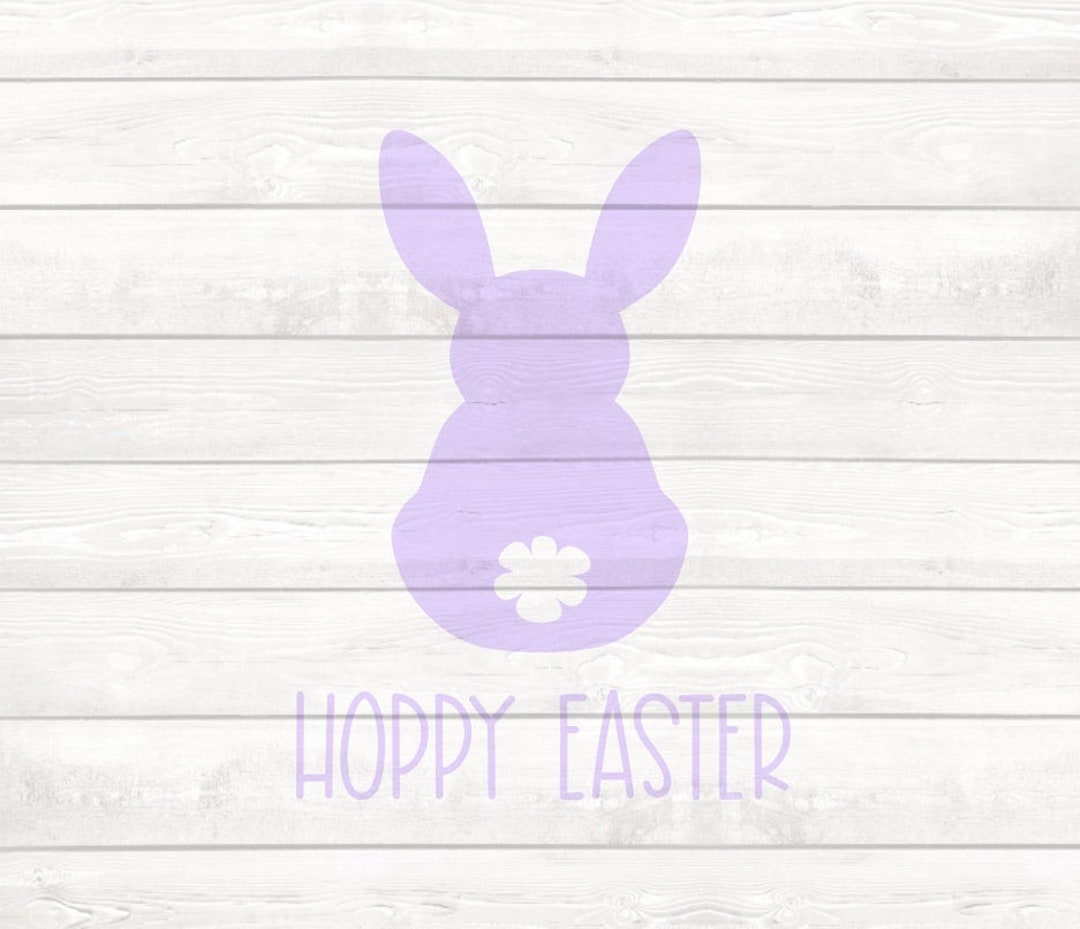 Hoppy Easter Bunny Svg Png Files | Cut Files for Cricut/silhouette ...