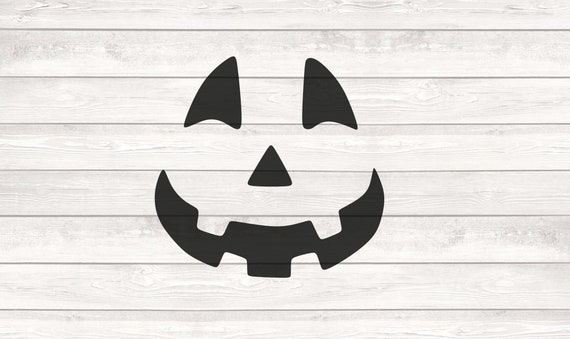 Pumpkin Face Svg Png Cut Files for Cricut/silhouette Happy - Etsy
