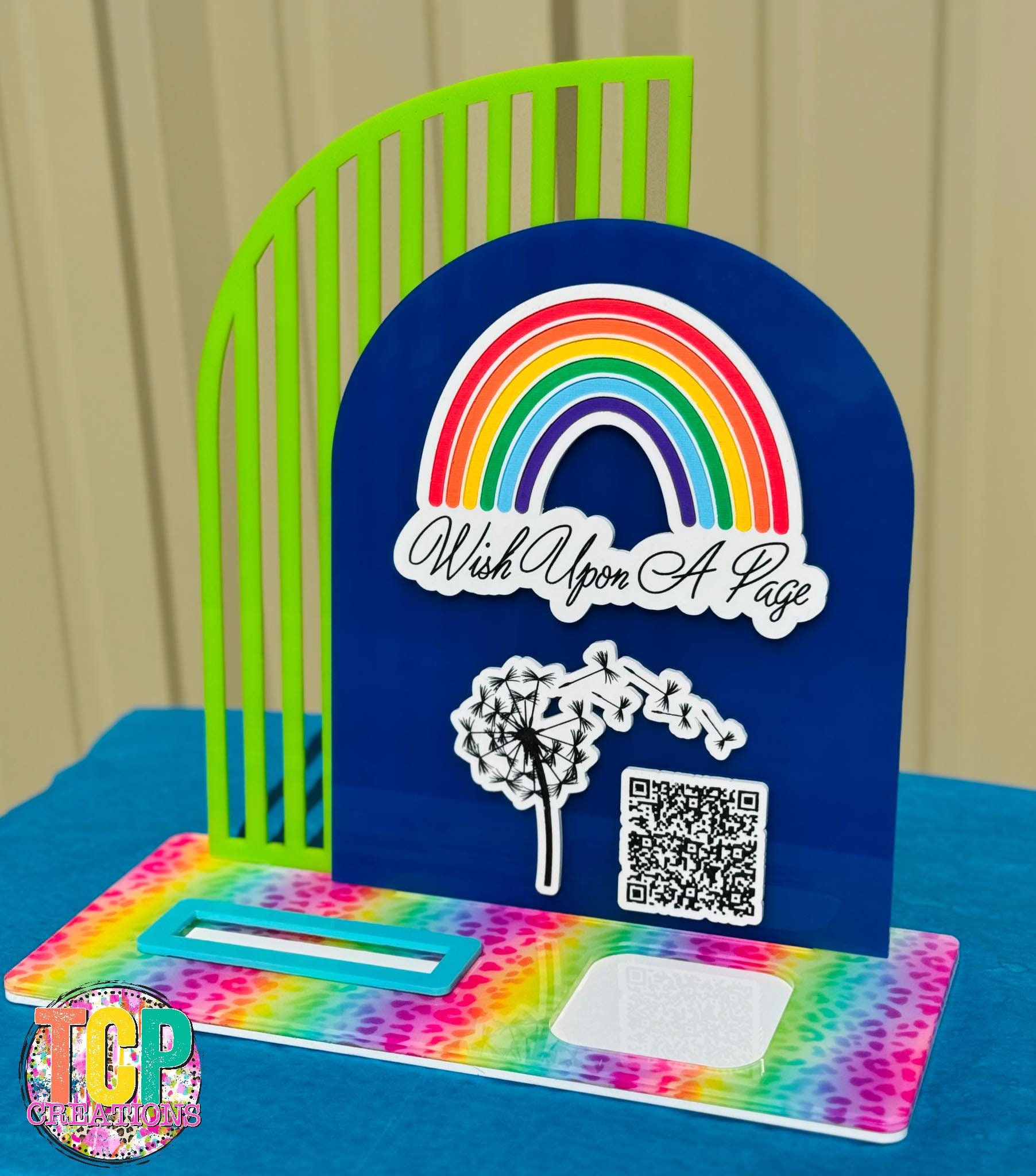 Professional Vendor Setup: Custom Display Sign With Square Card Reader ...
