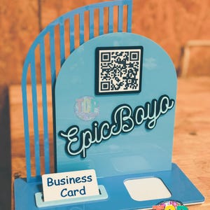 Professional Vendor Setup: Custom Display Sign With Square Card Reader ...